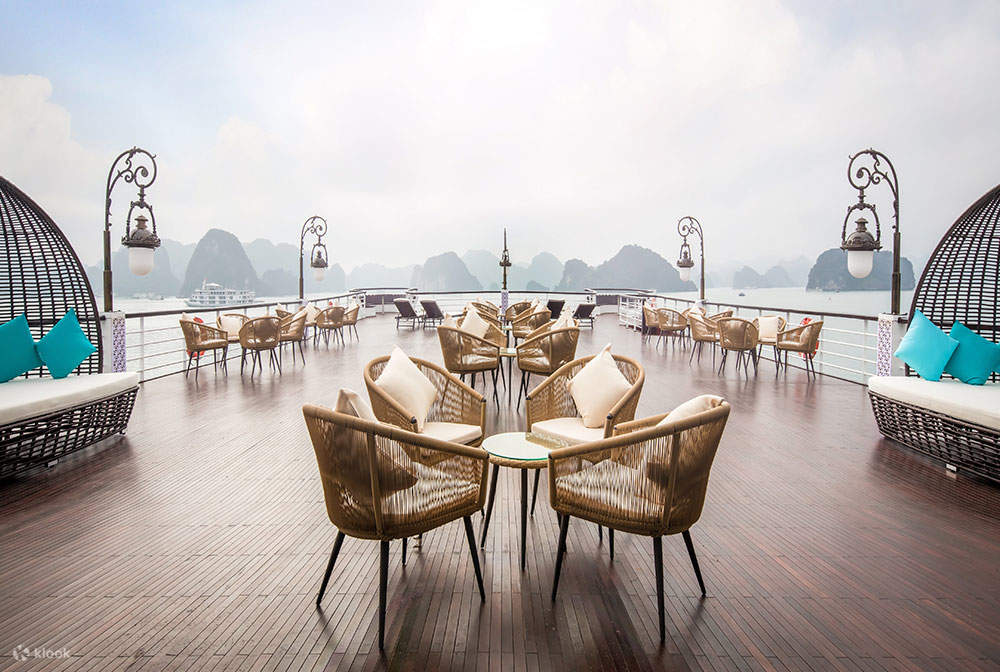 [Route 2] 2D1N Ha Long Bay Deluxe Cruise by Ambassador Cruise - Klook ...